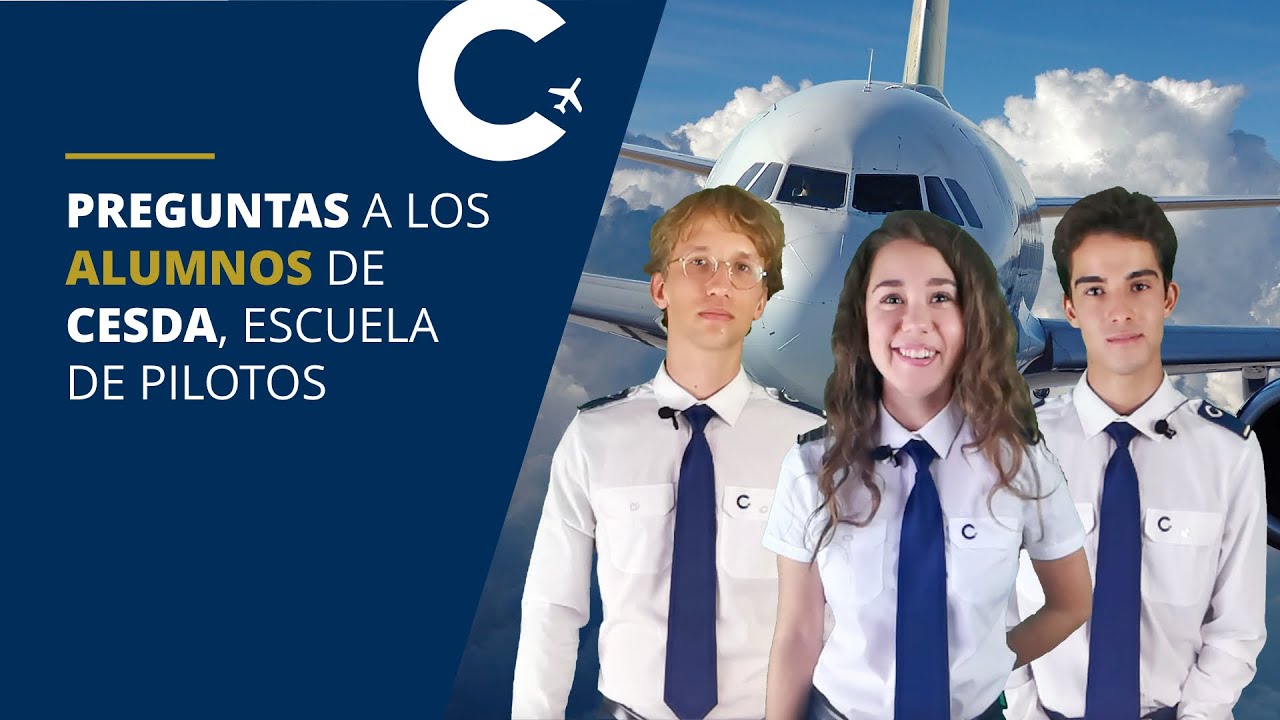 Preguntas a los alumnos de CESDA, Escuela de Pilotos - YouTube