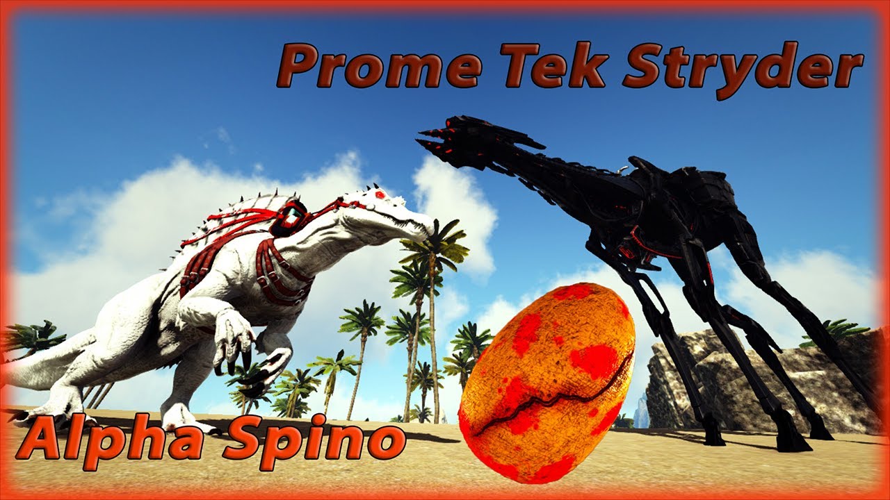 ARK: Prometheus 2 + AG Reborn #10 Mình Chế Tạo Prome Tek Stryder Và Lấy ...