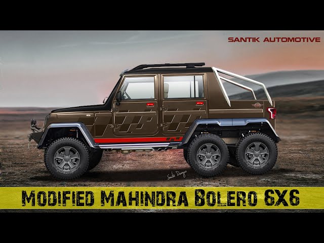 Mahindra Bolero Camper Modified