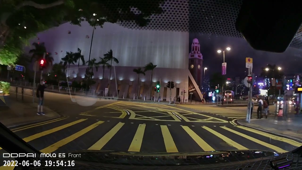 DDPAI E5 Dashcam Front (Hong Kong Test) 3 - YouTube