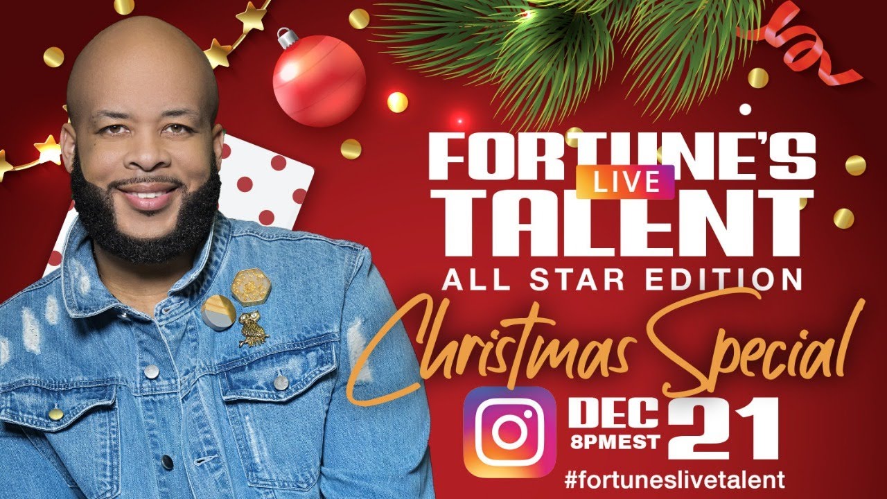 Fortune's Live Talent All Star Christmas Special James Fortune Co Host ...