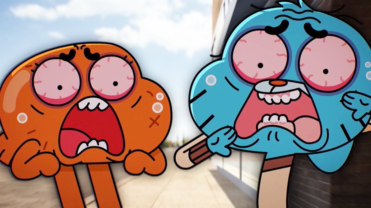moon knight reference in gumball?!?! - YouTube