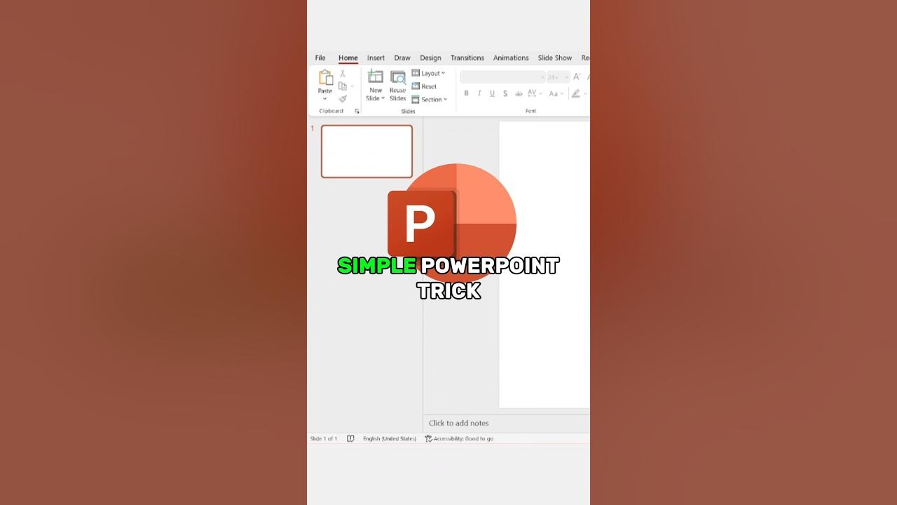 Simple Powerpoint Trick Powerpoint Powerpointpresenation Tutorial Youtube
