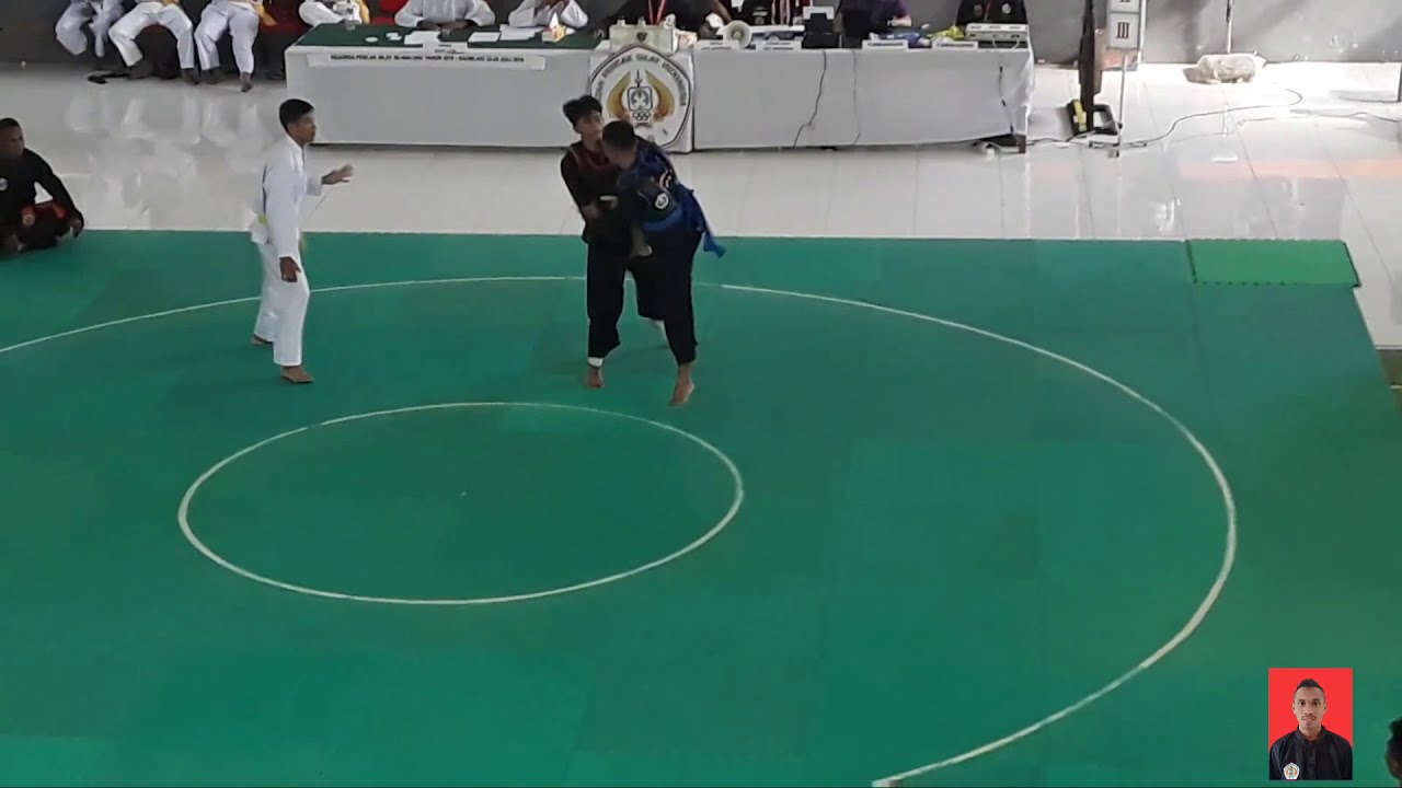 gabungan teknik tanding pencak silat KEJURDA se MALUKU 2019 - YouTube