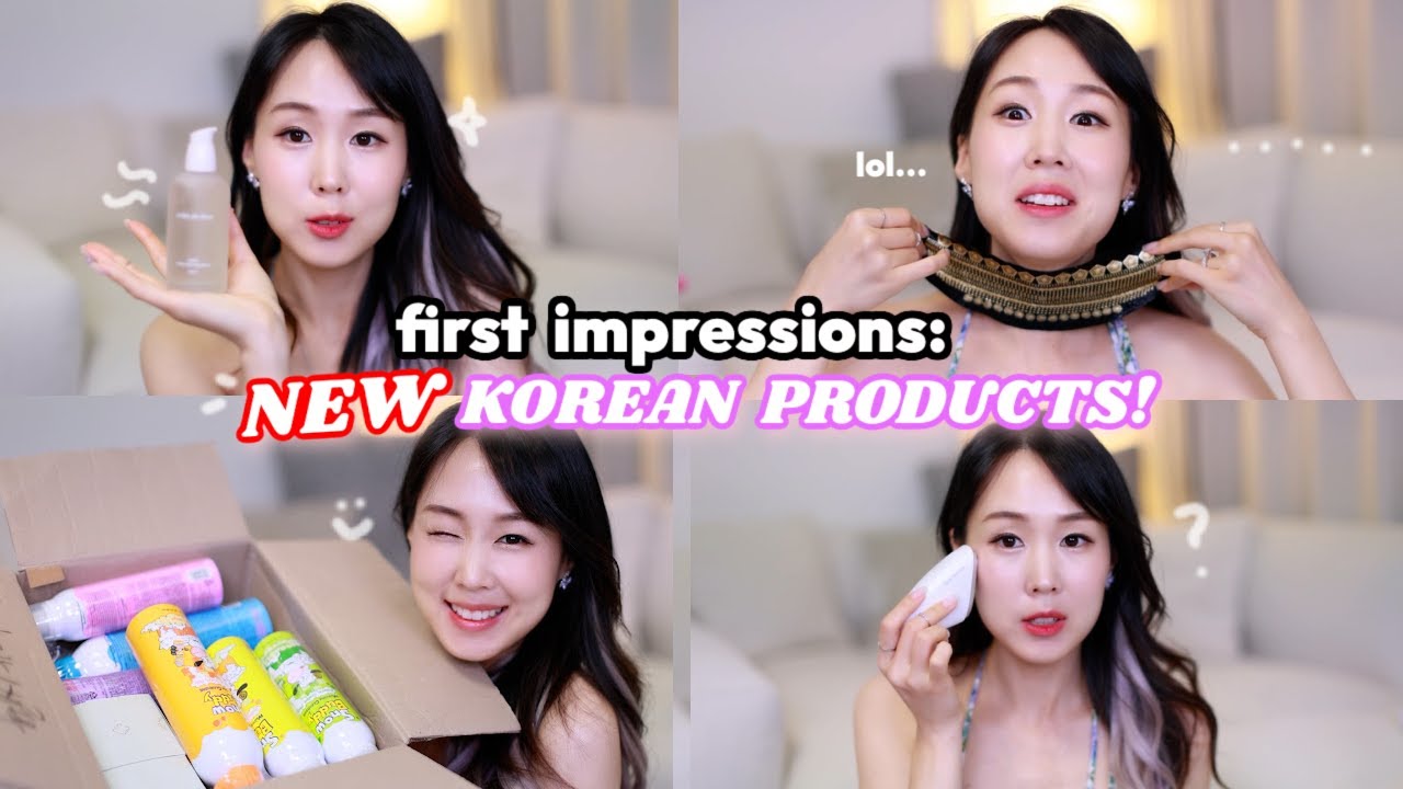 FIRST IMPRESSIONS: Unbox New Korean Products with meee! Beauty & Baby ...