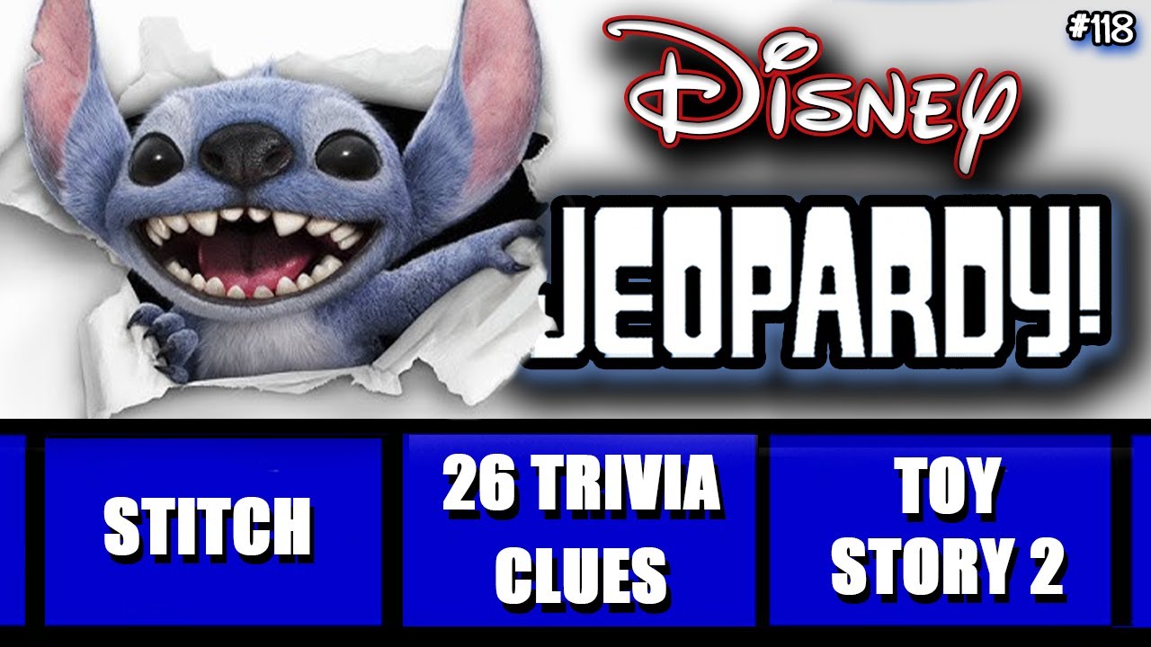 Disney Jeopardy Quiz • 26 Clue Game • Test your Knowledge - YouTube