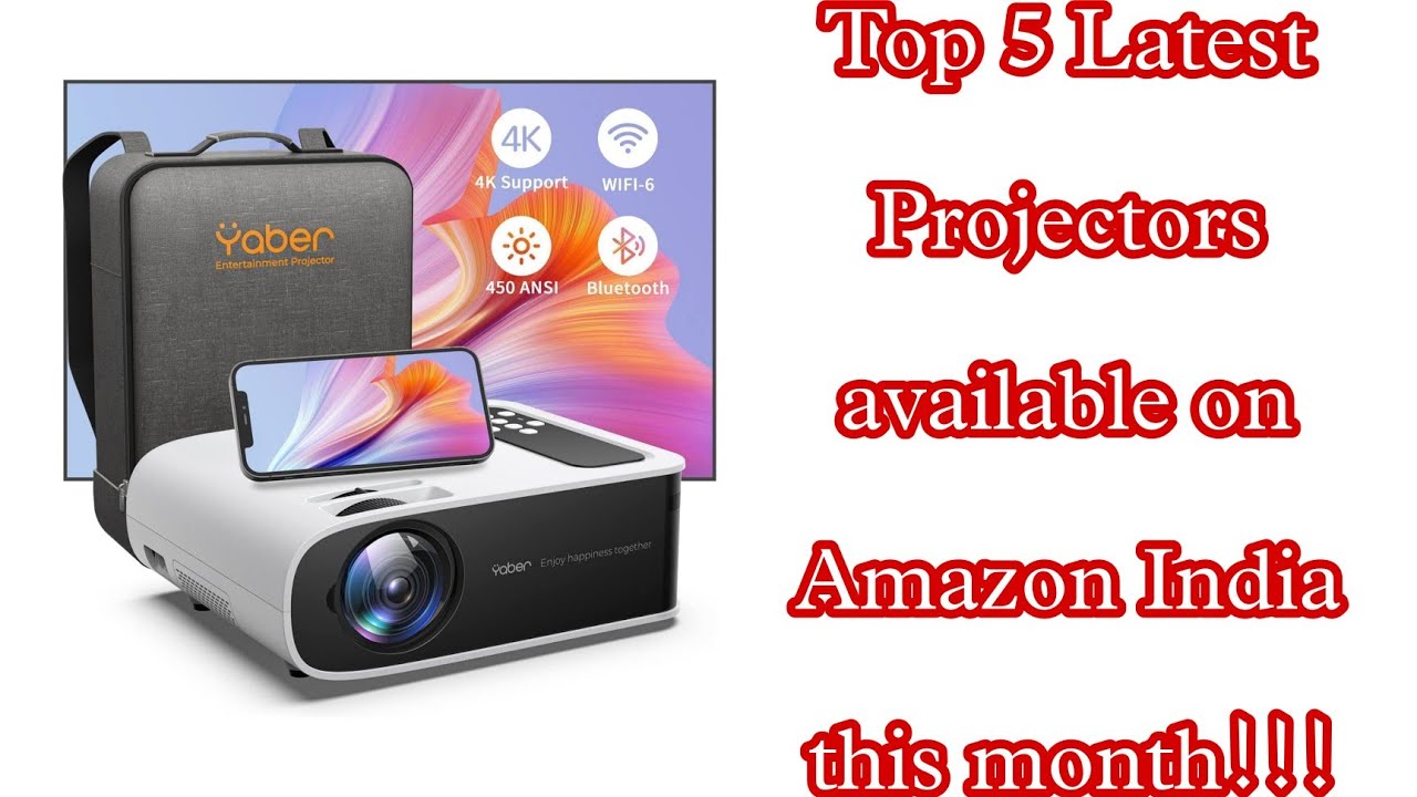 Top 5 Latest Projectors available on Amazon India this month!!! - YouTube