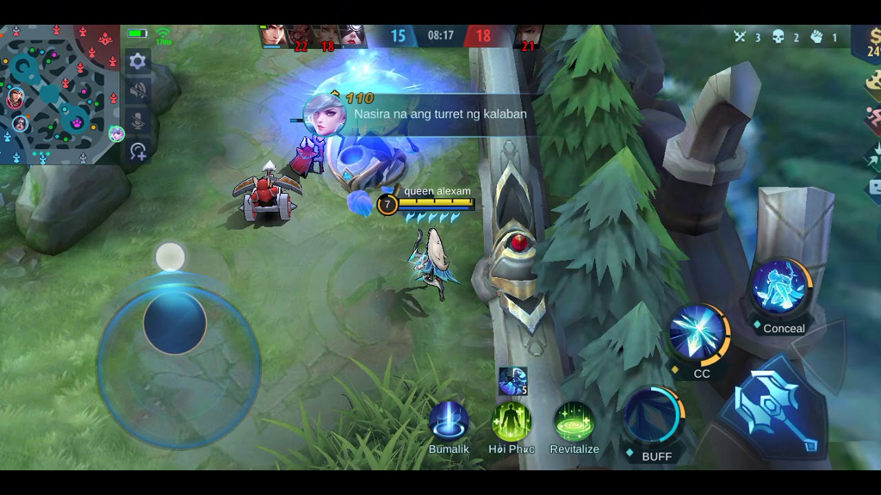 playing mobile legend victory - YouTube