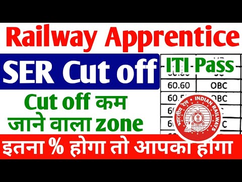South Eastern Railway Apprentice Cut off 2021-22, ITI Railway ...