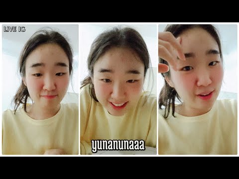 Live IG yunanunaaa #01 (220411)