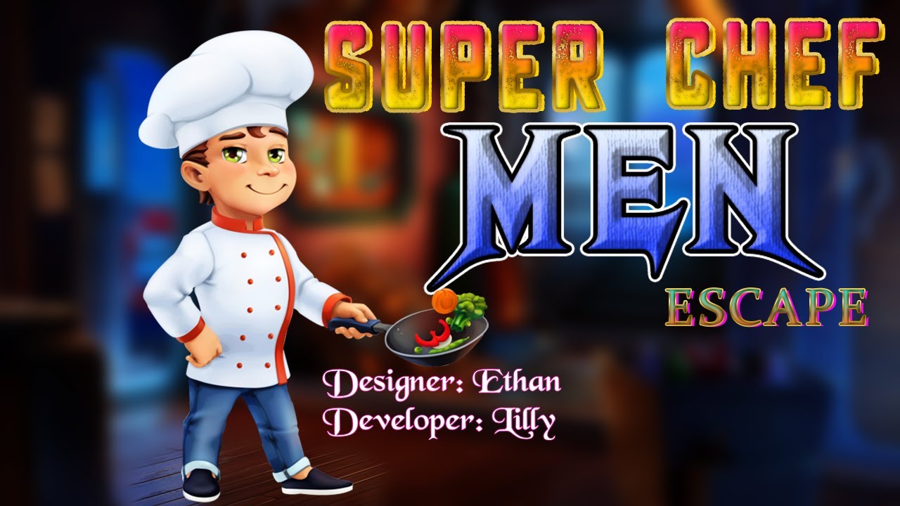 PG Super Chef Men Escape Game Walkthrough - YouTube