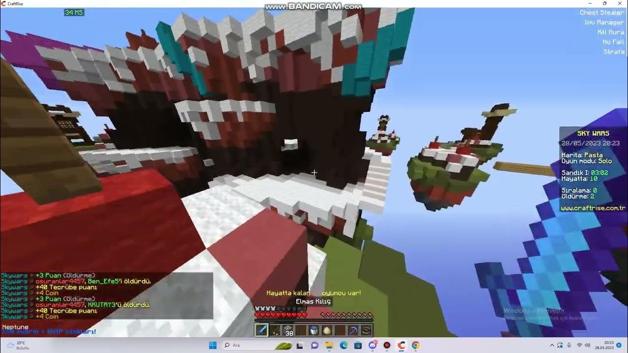 Craftrise HİLE (NO FİX) - - YouTube