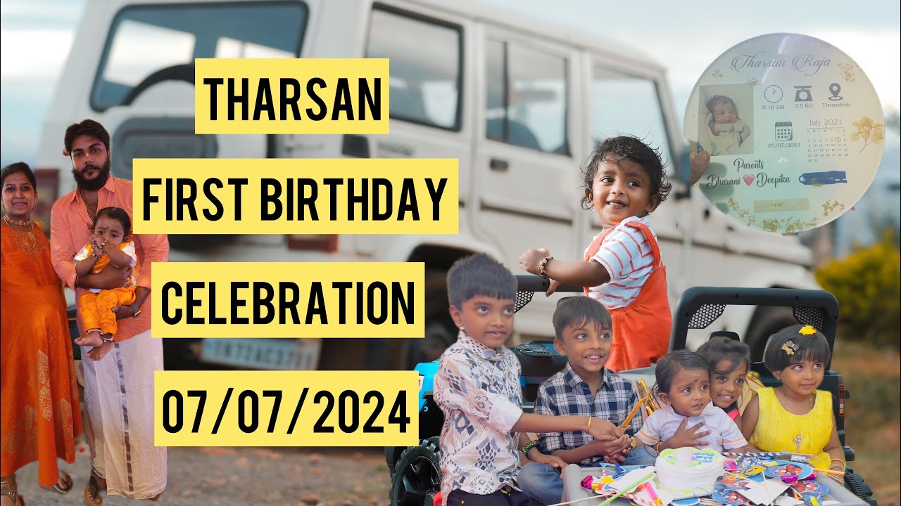 Tharsan First Birthday Celebration #birthday #celebration #cutebaby # ...
