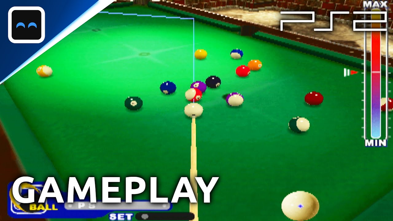 Round Of 8-Ball Real Pool PS2 - YouTube