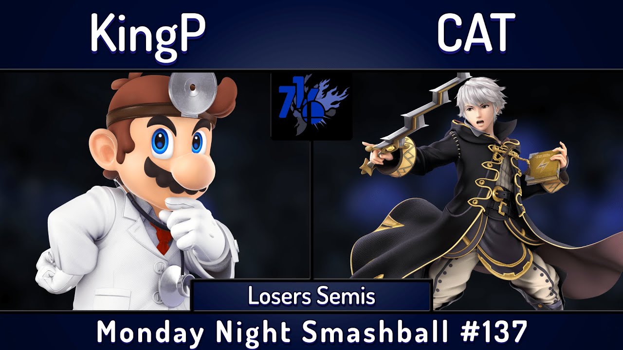 MNS # 137 | KingP (Dr Mario) vs CAT (Robin) | LSF | SSBU Smash Ultimate ...