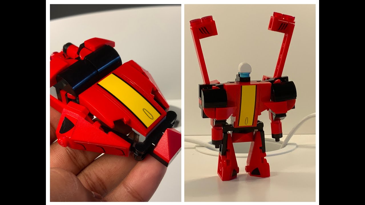 Satisfying LEGO Transformation! - YouTube