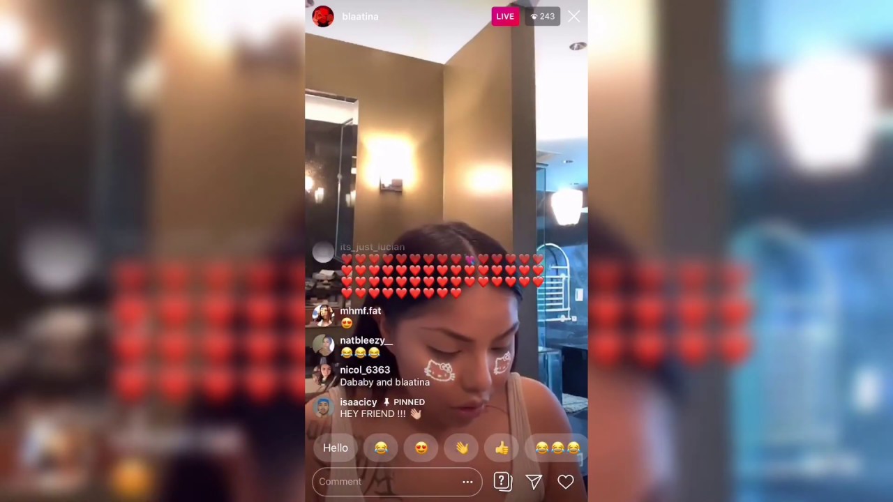 Blaatina Gets Ready For Rolling Loud Rehearsals 💜 - YouTube