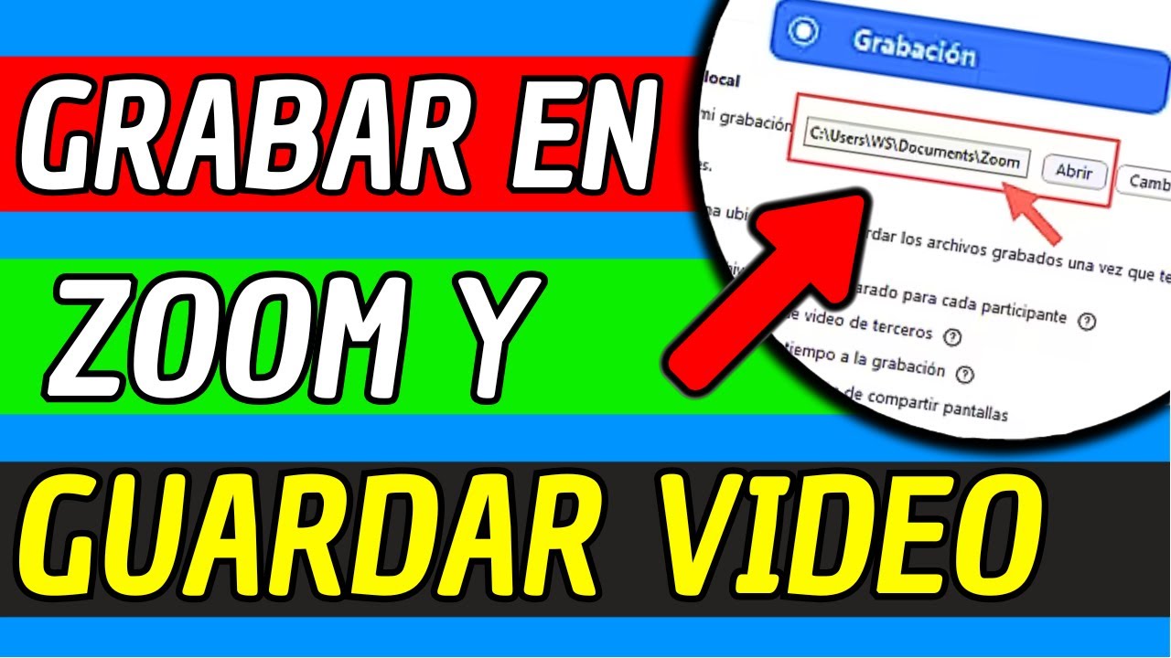 Como Grabar En Zoom Y Guardar El Video 2025 (Facil Y Rapido) - YouTube
