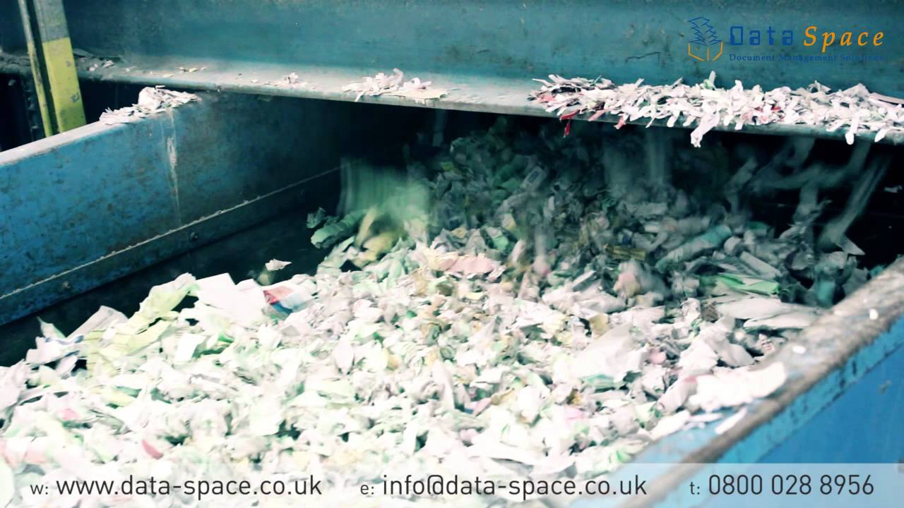 Confidential Destruction and Shredding with DataSpace - YouTube