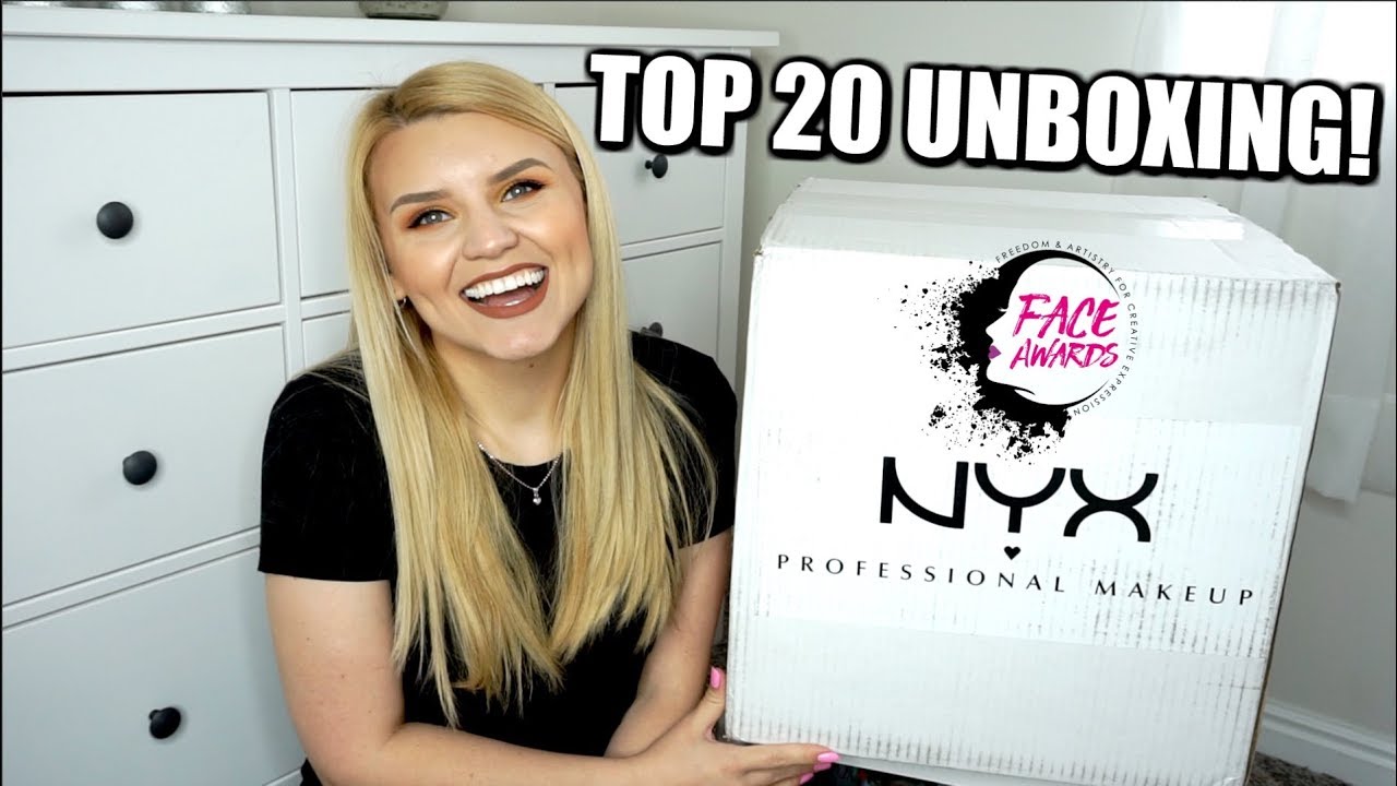 TOP 20 Unboxing FACE Awards 2018 | NYX Professional Makeup - YouTube