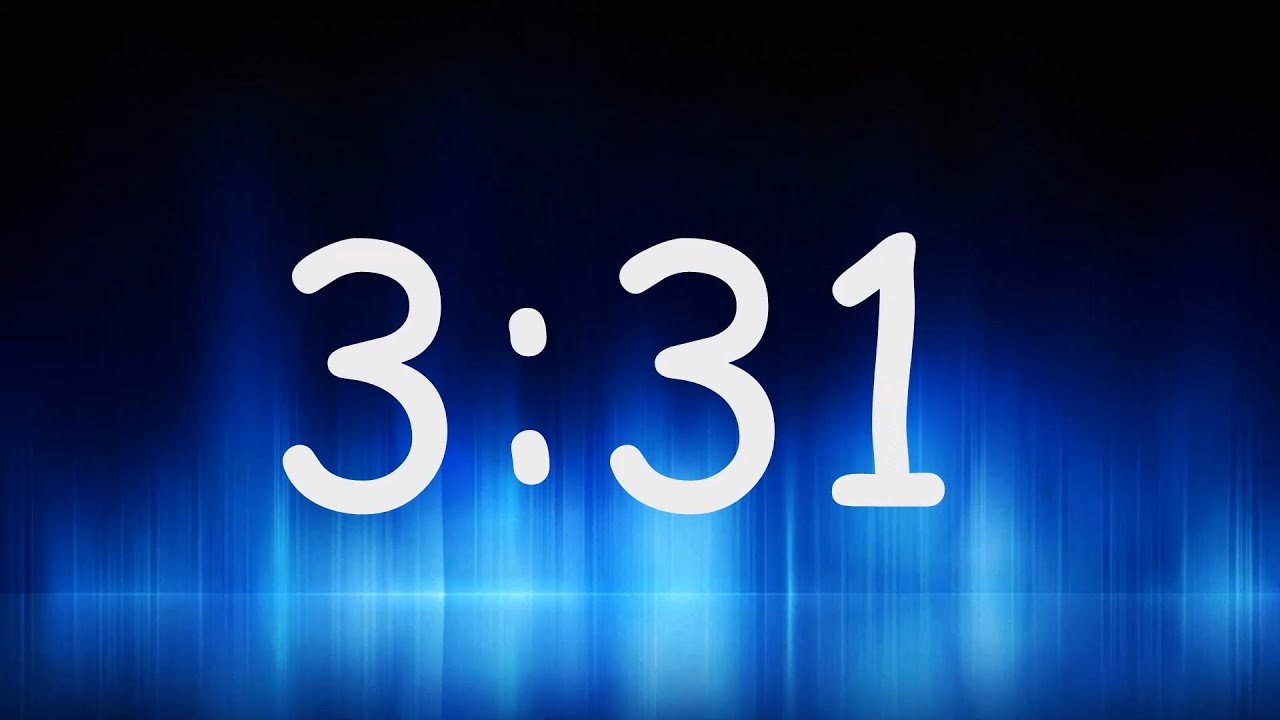 3:31 Minutes Timer / Countdown from 3min 31sec - YouTube