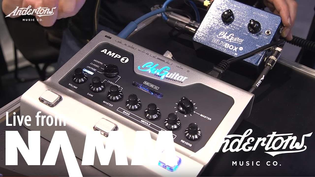 First Impressions of the BluGuitar Floor Amplifier & BluBox! - YouTube