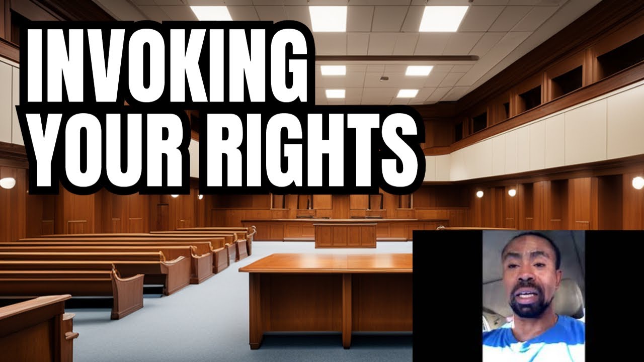 How should I invoke the 5th amendment and address the court pt 1 - YouTube