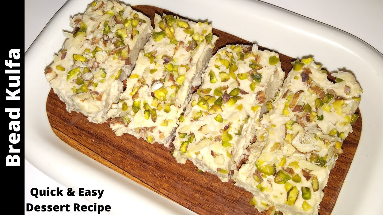 Bread Kulfa Recipe - How To Make Bread Kulfa - Quick & Easy Dessert ...