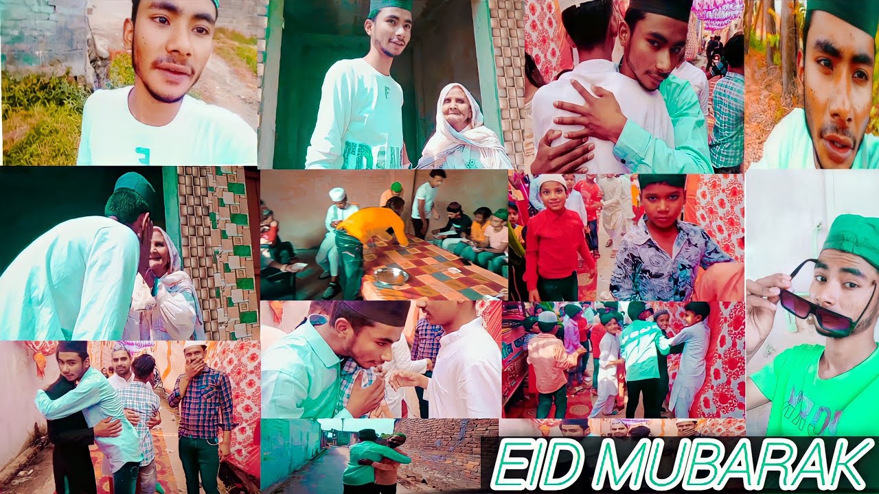 Eid Mubarak | special eid vlog | MR SR VLOGGERS - YouTube