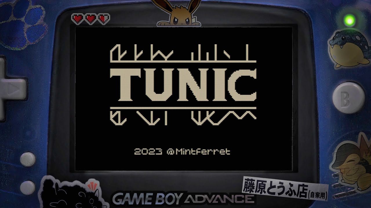 A Short Playthrough of TUNIC..... (On Game Boy Colour) - YouTube
