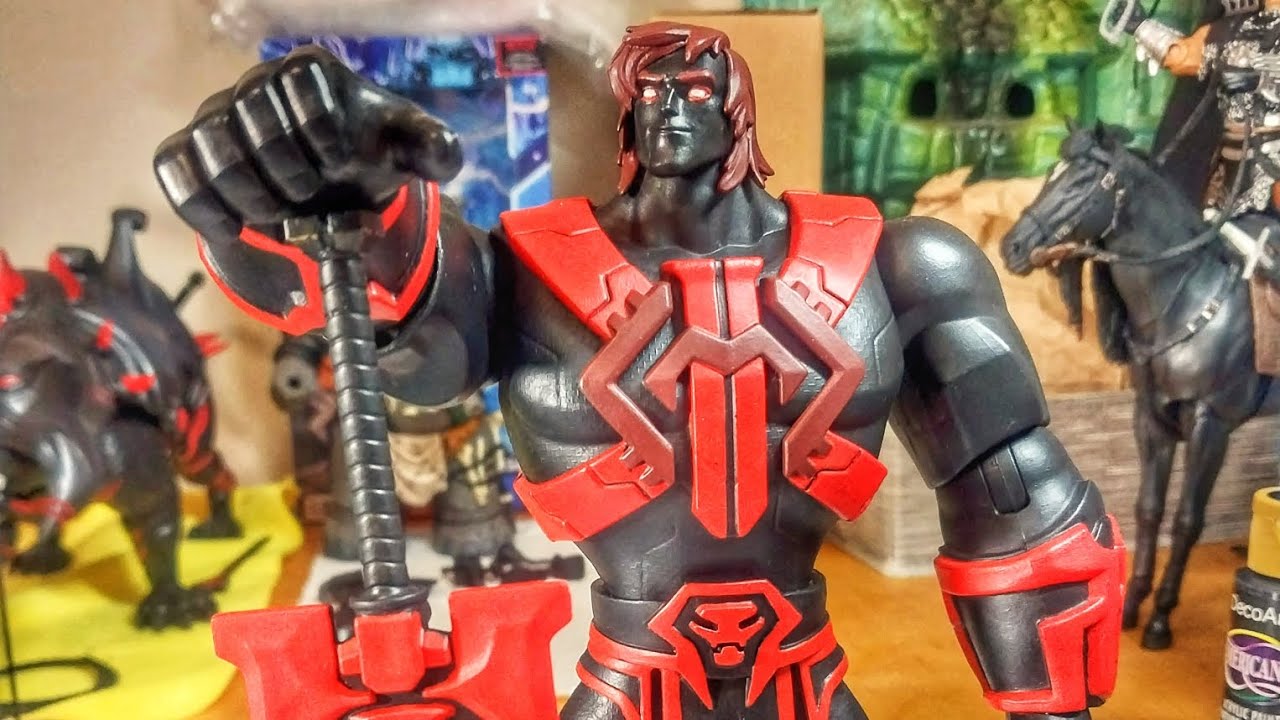 Dyeing Action Figures Part 2 - A Detailed Walkthrough - YouTube
