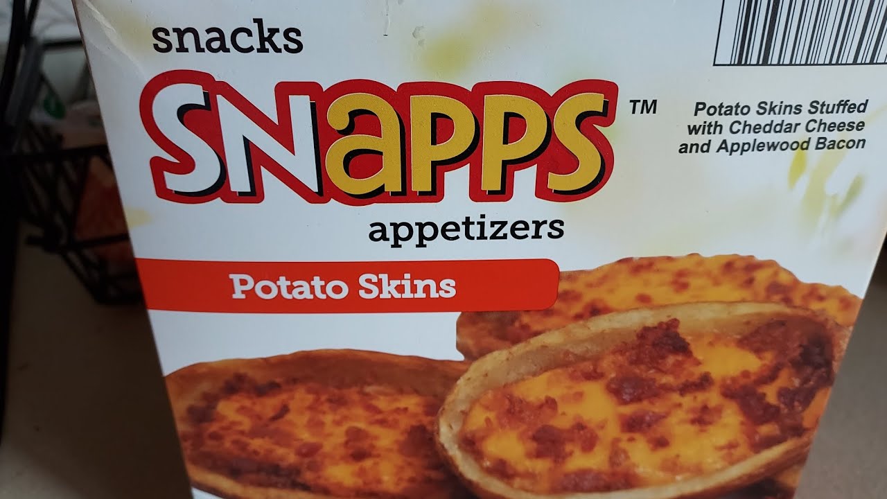 HOWDY FOOD REVIEWS SNAPPS Appetizers Potato Skins - YouTube