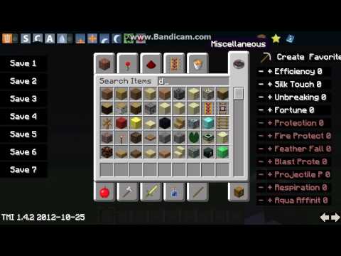 Minecraft Mod Showcase: TooManyItems! - YouTube