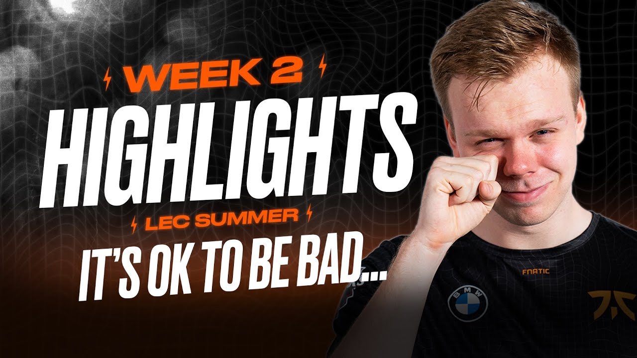 ...but it's NOT OK to LET IT BE | LEC Highlights Summer 2022 Week 2 ...