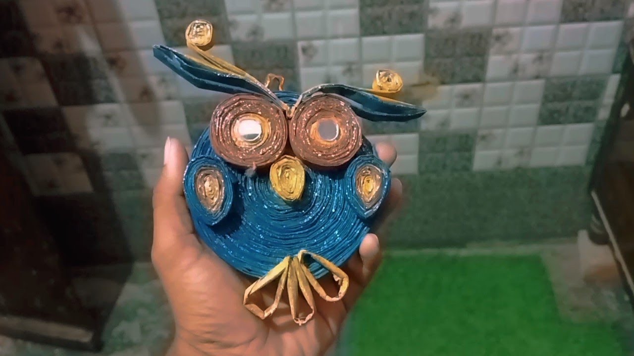 How to make Owl with paper | create_craft - YouTube