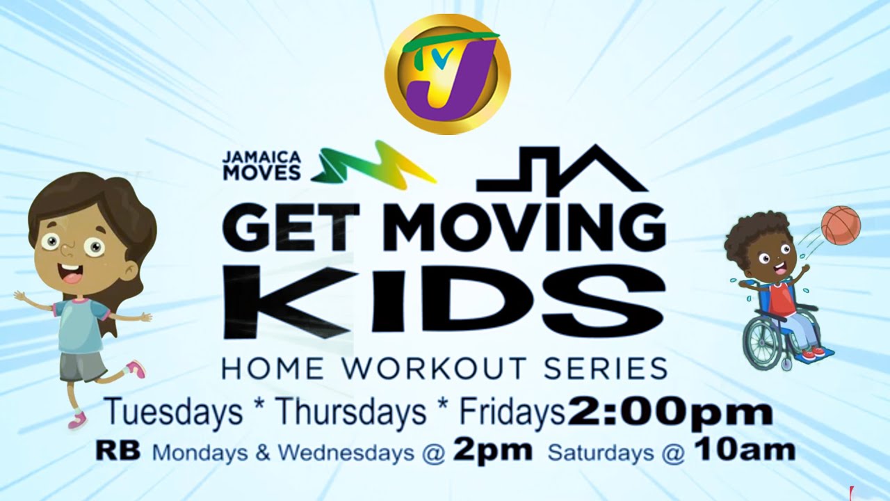Get Moving Kids Home Workout Series Promo - YouTube