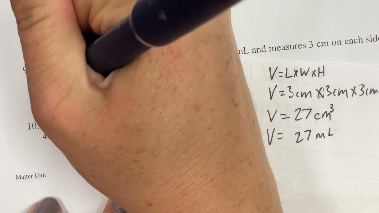 Practice density part 2 - YouTube