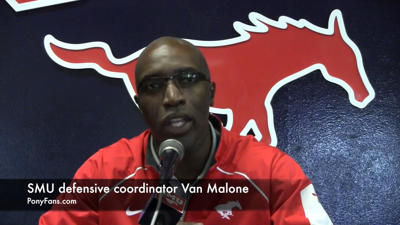SMU defensive coordinator Van Malone - YouTube