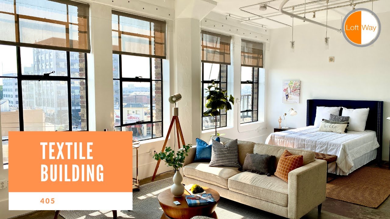 Textile Building unit 405 Loft Video Tour - YouTube