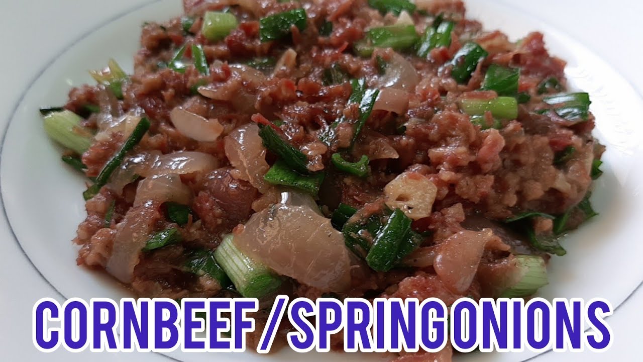 CORNED BEEF WITH SPRING ONIONS ||SIMPLY RECIPE - YouTube