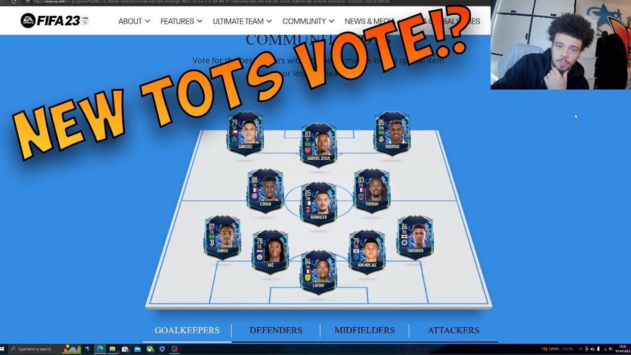FIFA 23 COMMUNITY TEAM OF THE SEASON VOTE!!! - YouTube