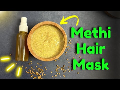 Methi for hair growth|| Fenugreek or Methi Hair mask|| methi hair mask ...