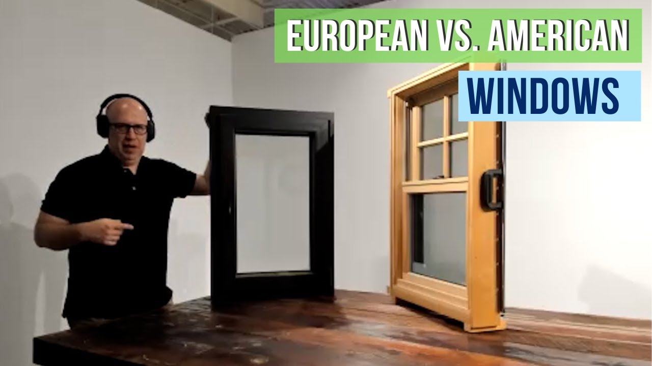 European versus American Windows - YouTube