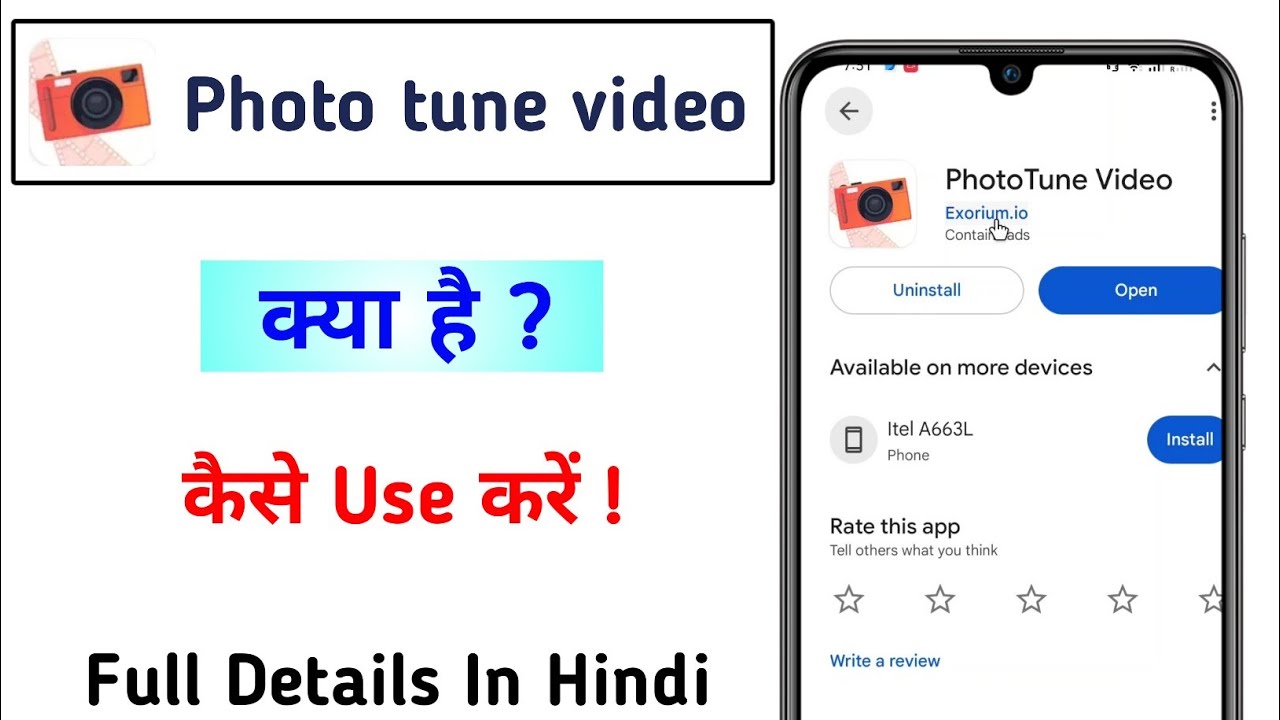 Photo tune video app kaise use kare !! How to Use Photo Tune Video app ...