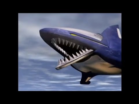Power Rangers Wild Force - Shark Zord - YouTube