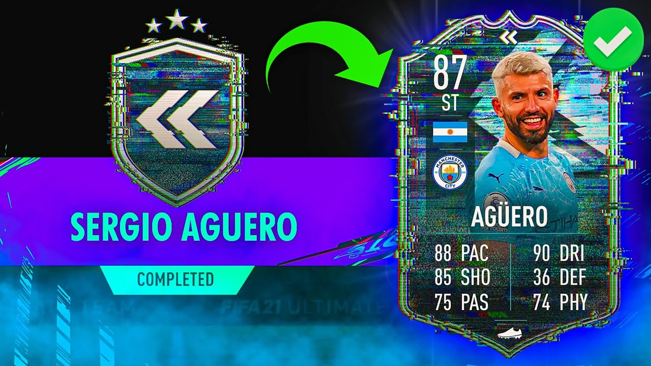 87 Flashback Aguero Sbc Cheapest Solution Fifa21 87 Sergio Aguero