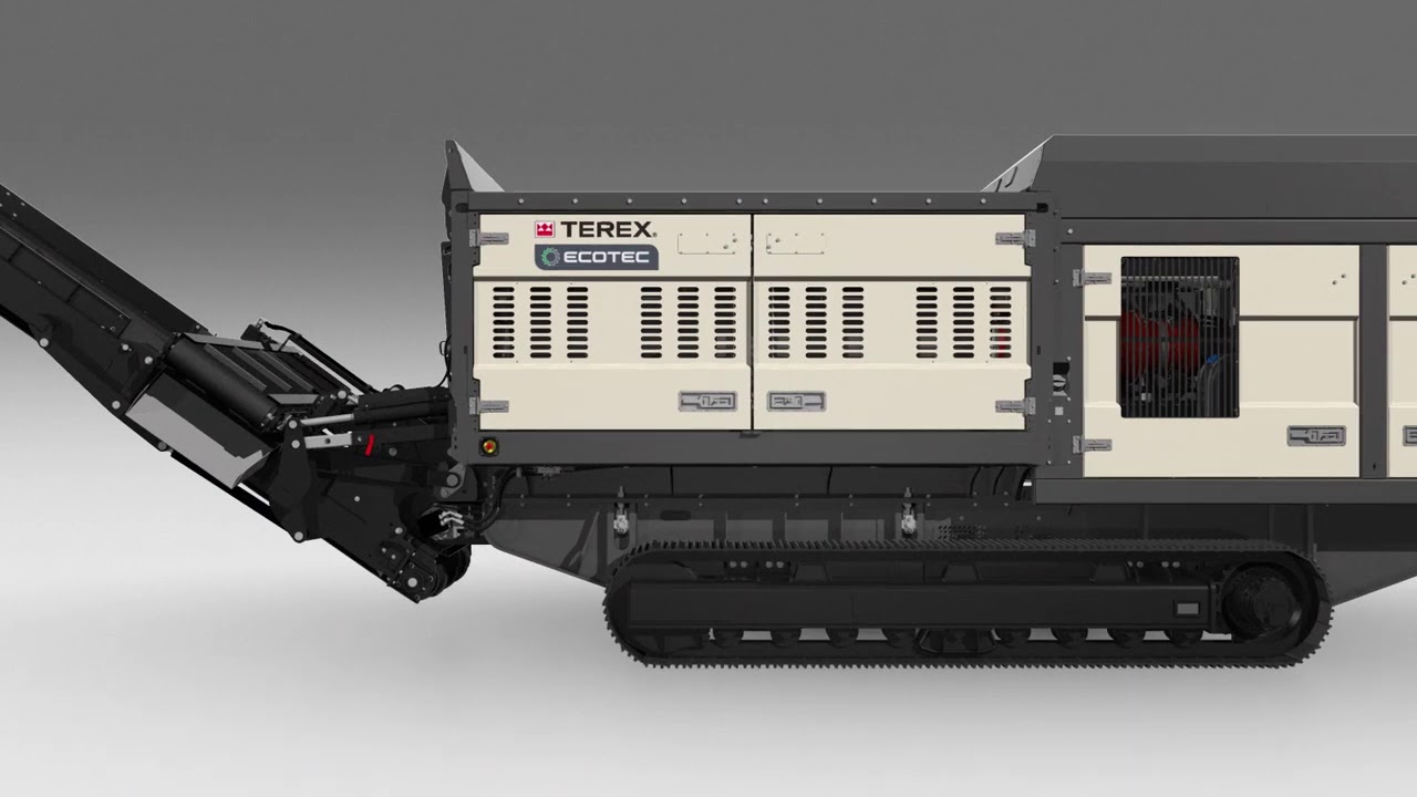 TEREX ECOTEC TSS 390T - YouTube
