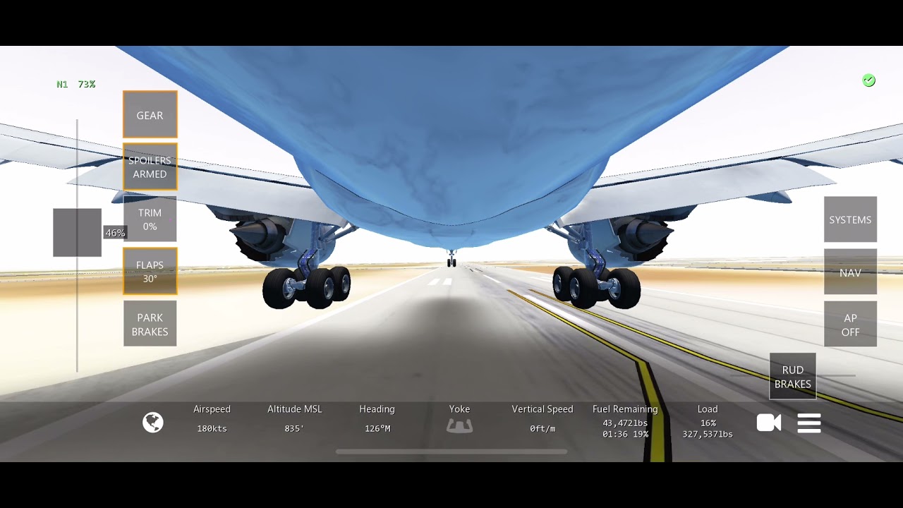 Infinite Flight: Butter Landing with a KLM 787-9 - YouTube