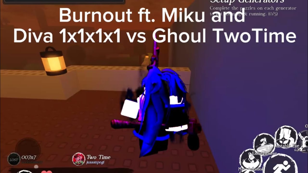 BURNOUT (Diva 1x1x1x1 vs Ghoul Two Time) - YouTube