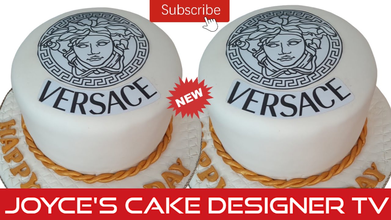 Easy Ways to Decorate this stunning Versace cake decorations - YouTube